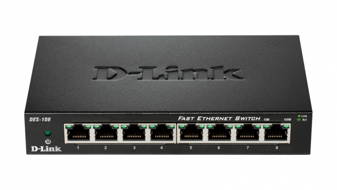 Dlink HUB 8 channels RJ45 - Rent Deejay Equipment